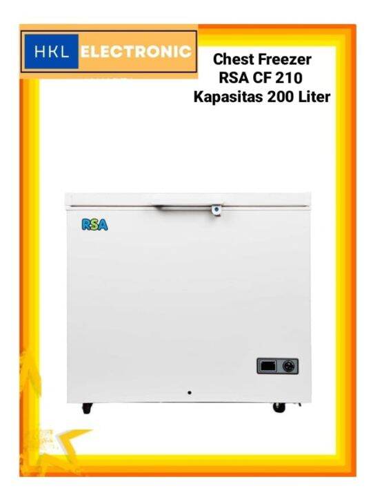 Chest Freezer RSA Kapasitas 200 Liter RSA CF 210 | Lazada Indonesia