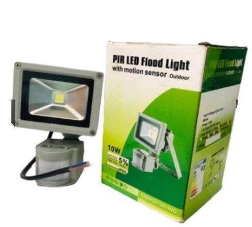 PIR LED Flood Light with Motion Sensor Outdoor 10W / 20W Wall Lamp ...