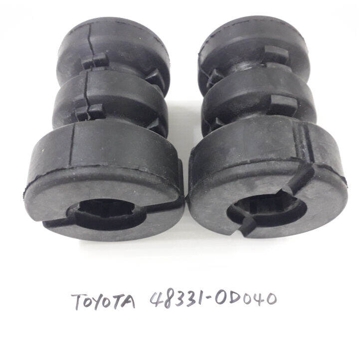 (2PCS TOYOTA 48331-0D040) (ORI) FRONT (DEPAN) ABSORBER SHAFT BUSH FOR ...