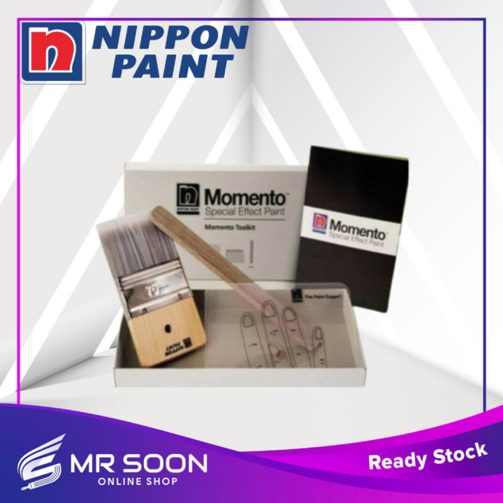 NIPPON PAINT Momento Paint Brush Tool Kit Bag Toolkit/Synthetic Paint ...