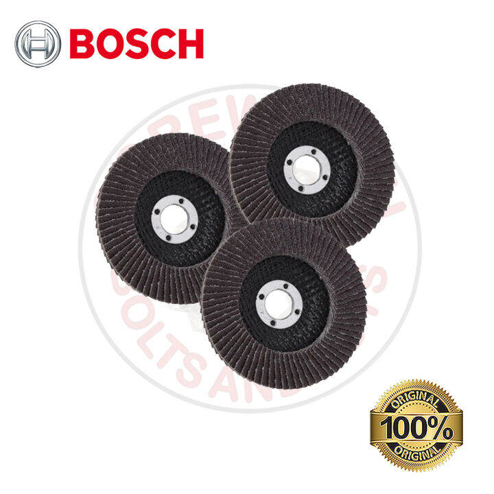 Bosch Flap Disc 4 #120 Standard for Metal -- Pack of 10 | Lazada PH