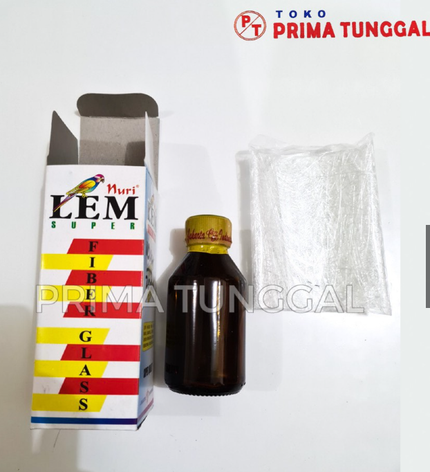 Lem Super Fiber Fibre Glass Nuri 250 Gram Lem Serbaguna Lem Plastik ...