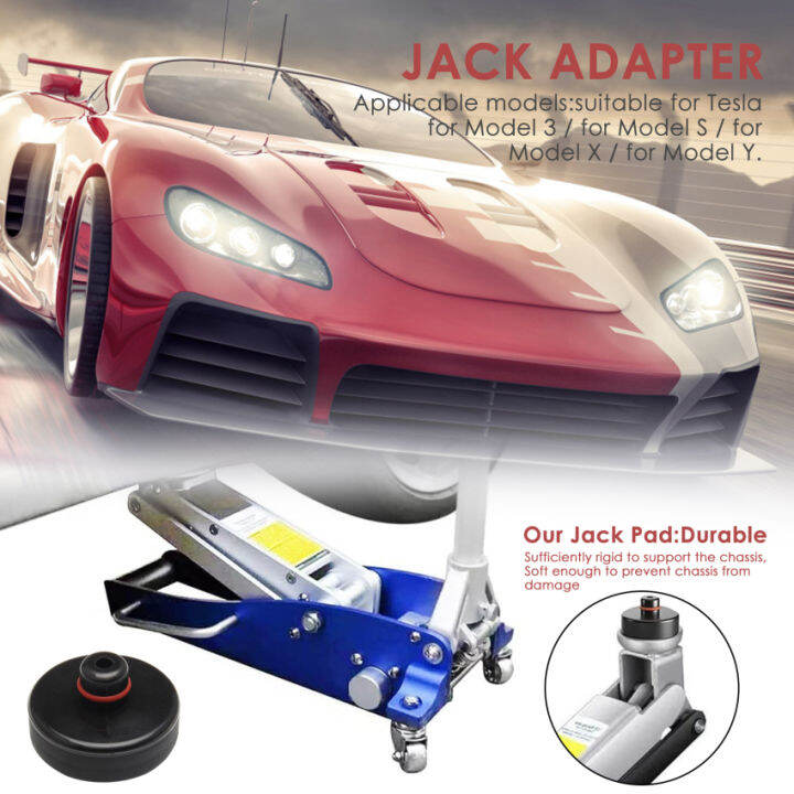 Tesla Silicone Jack Lift Pad Point Adapter For Model 3 Model Y Model S ...