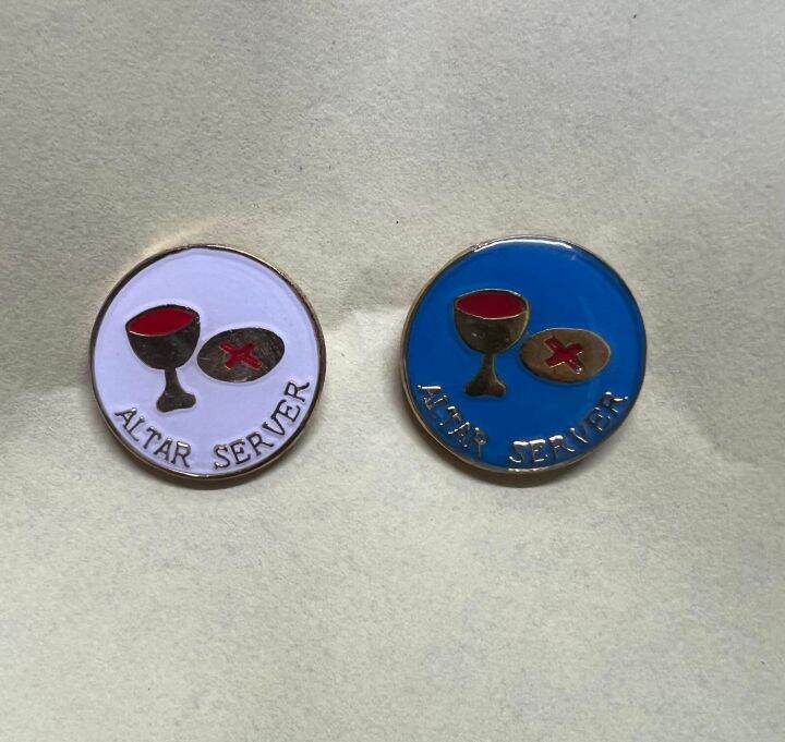 Altar Server Pin ( for Altar servers ) with Chalice Logo | Lazada PH