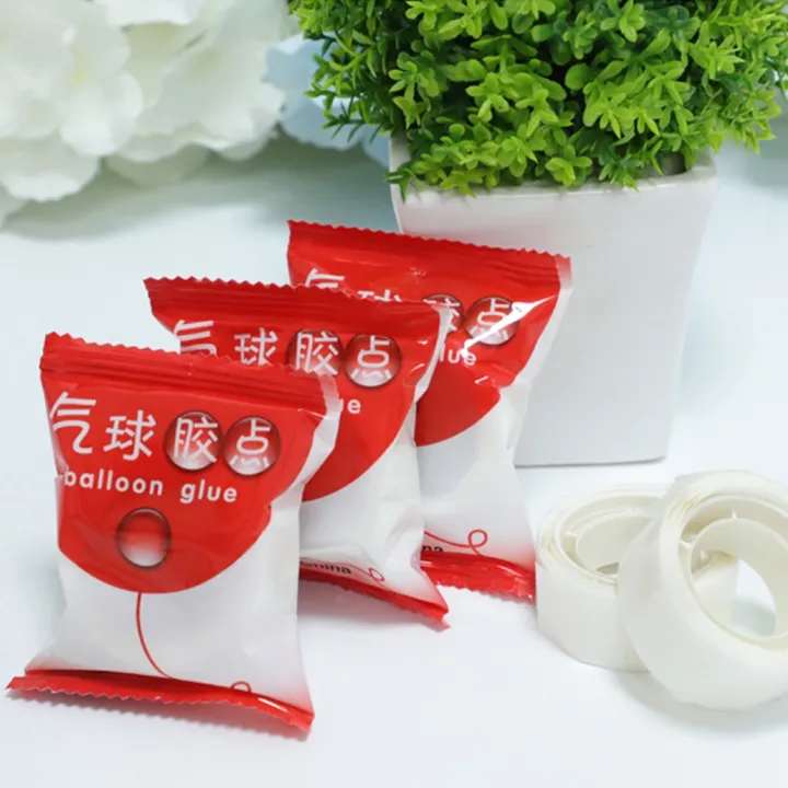 100 Points Balloon Attachment Glue Dot Attach Balloons To Ceiling Or ...