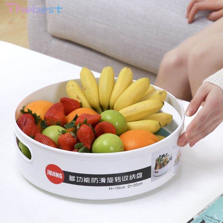 Multi function Rotating Container For Kitchen Cosmetics Turntable Rack ...
