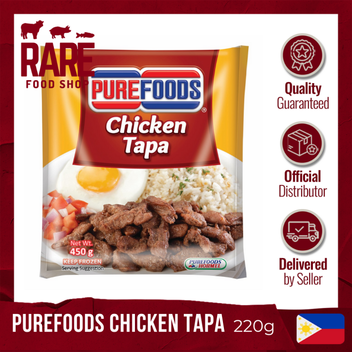 PUREFOODS CHICKEN TAPA 220G | Lazada PH