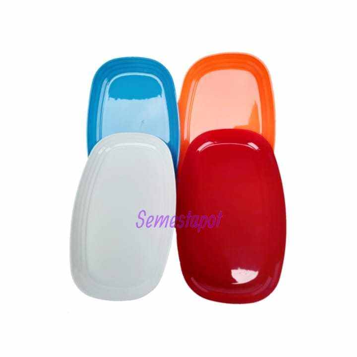 Piring Saji Oval Sofie 12 Bahan Tebal Plastik PP Food Grade Murah | Lazada Indonesia