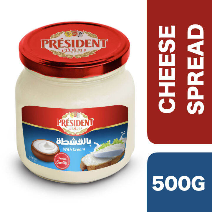 President Cream Cheese Spread 500g ++ เพรสซิเดนท์ ครีมชีสสเปรด 500 กรัม ...