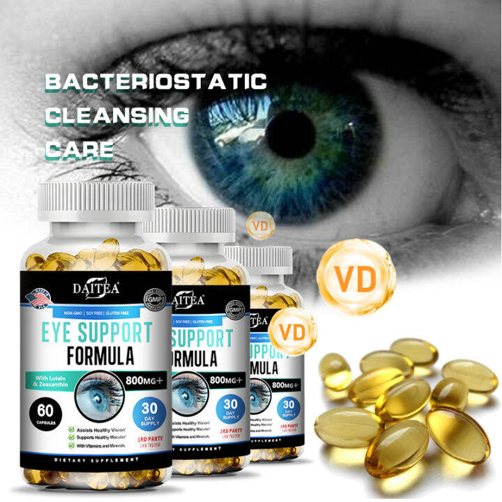 Ophthalmic Nutritional Supplement - Supports Eye Health, Eyestrain, Dry ...