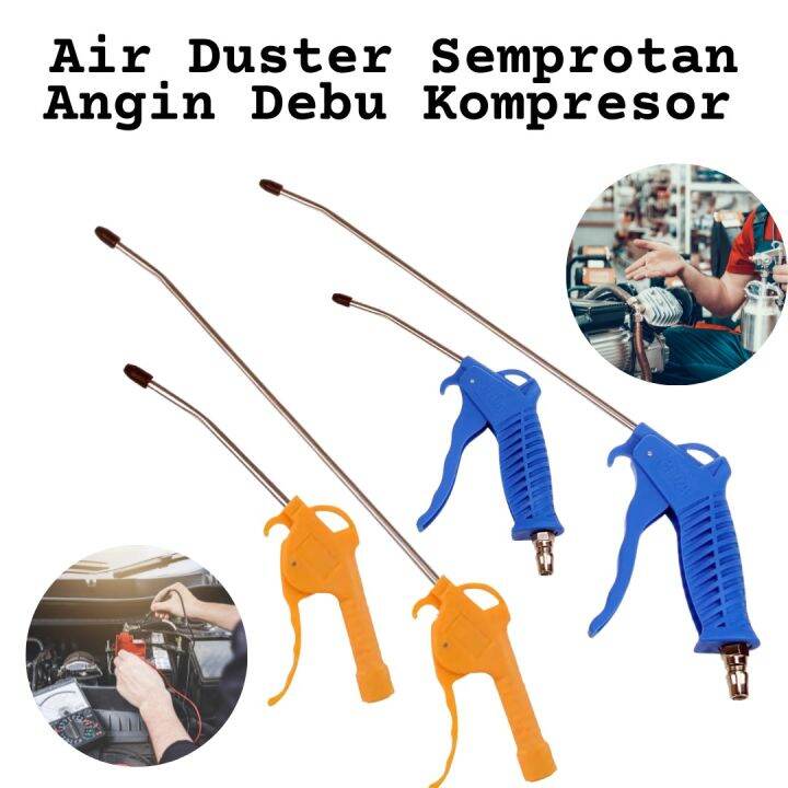 AIR BLOW DUSTER GUN TEMBAKAN ANGIN KOMPRESOR / SEMPROTAN ANGIN ...