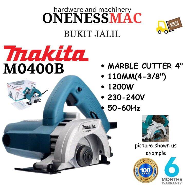 MAKITA M0400B 1,200W 4"/100MM MARBLE CUTTER | Lazada