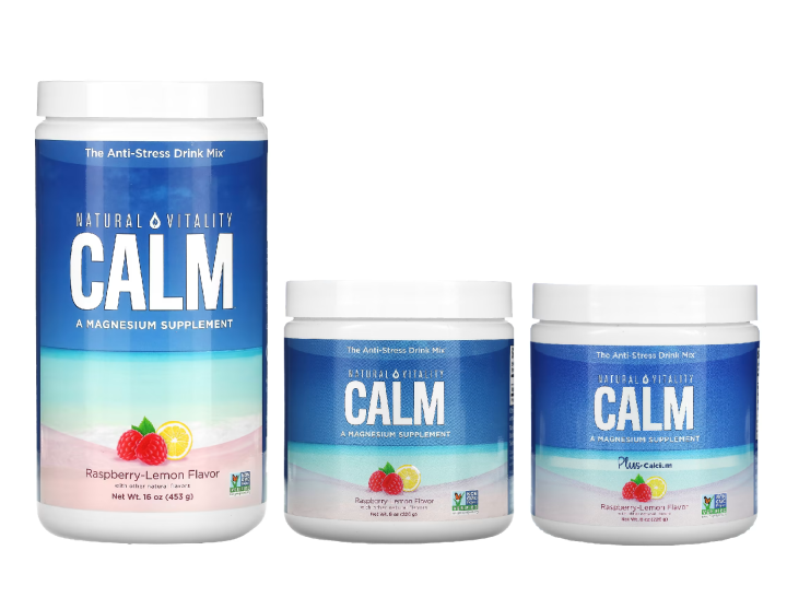 Natural Vitality, CALM, The Anti-Stress Drink Mix, Plus Calcium ...