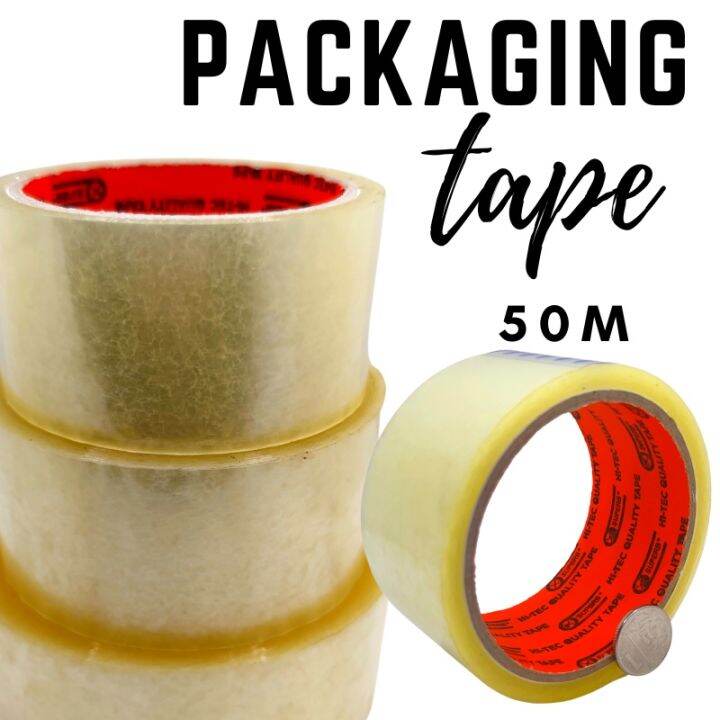Packaging Tape Clear Tape 2" x 50 METERS | Lazada PH