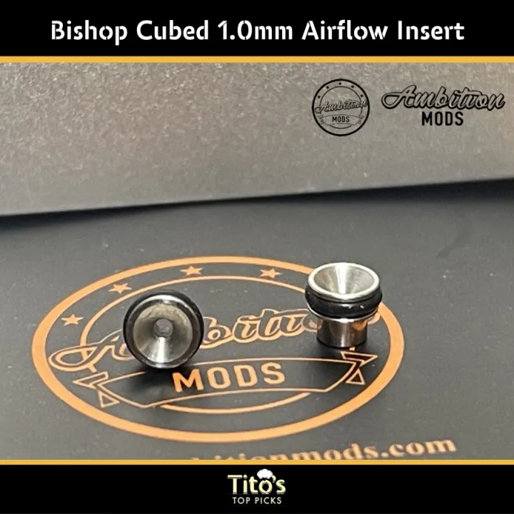 Bishop Cubed Boro RBA 510 Connector Pin version 2 & 1.0mm Airflow Pin ...