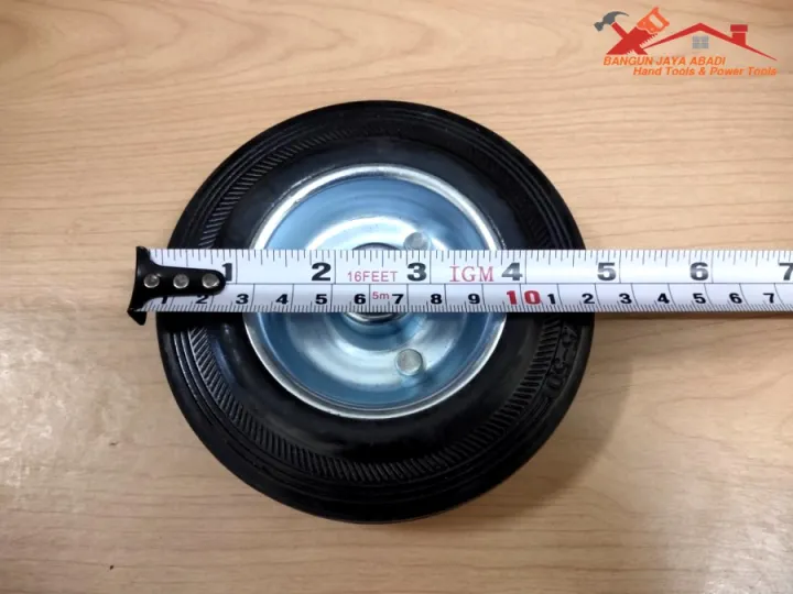 Roda Trolley 5" inch Only Roda Pu Saja Karet Roli Troli Etalase Grobak ...