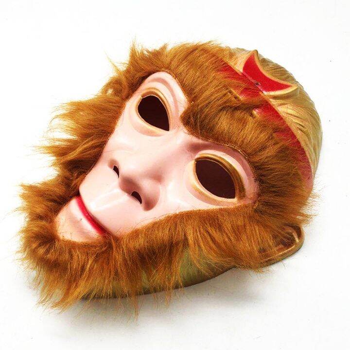 【sell well wy6933415】 Monkey King Cosplay Mask For Adult Kids Halloween ...