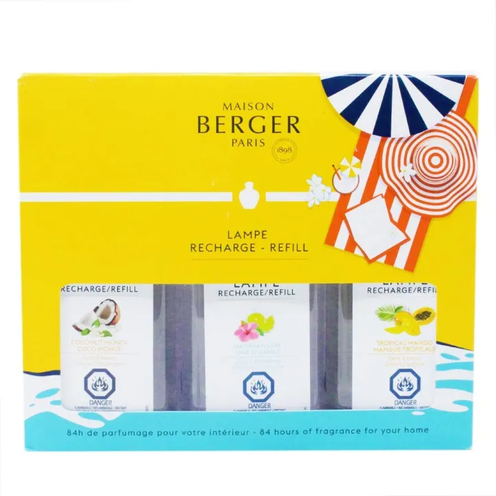 AUTHENTIC Lampe Berger Fragrance Trio Refill for Home Fragrance Oil ...