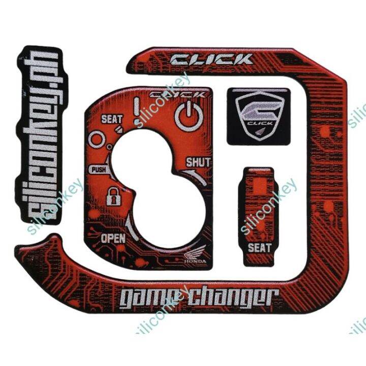 ☞Honda Click V1V2V3 125i Reflectorized ignition key cover | Lazada PH