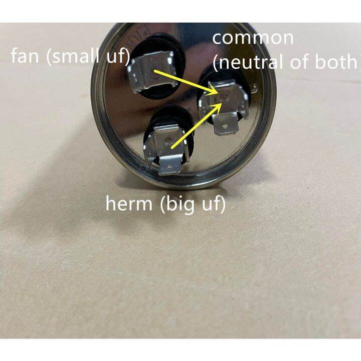 AIR-CONDITIONER CAPACITOR 3 SET PIN FOR MITSUBISHI FANS / COMPRESSOR ...