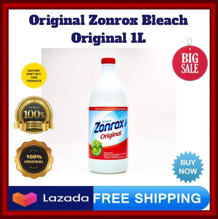 Original Zonrox Bleach Original 1L | Lazada PH
