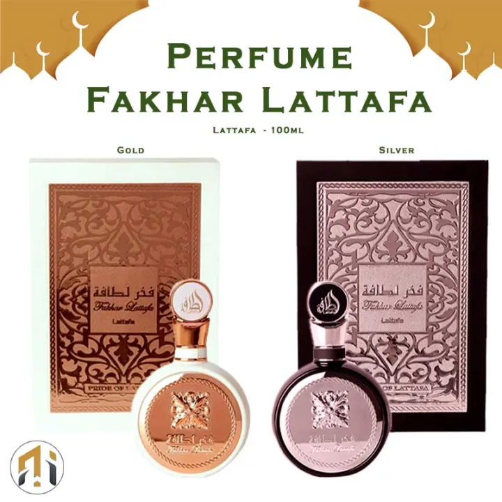 Fakhar Lattafa Silver / Gold Perfume EDP Original from Dubai 100ml | Lazada