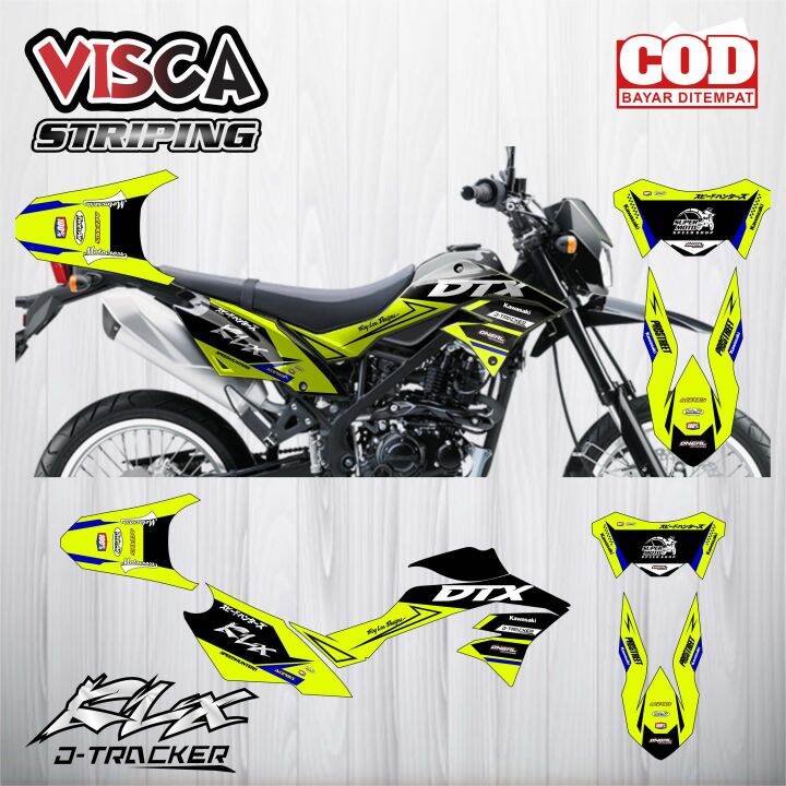 Stiker Striping Klx 150 DTRACKER Lama Variasi KXDT01 | Lazada Indonesia