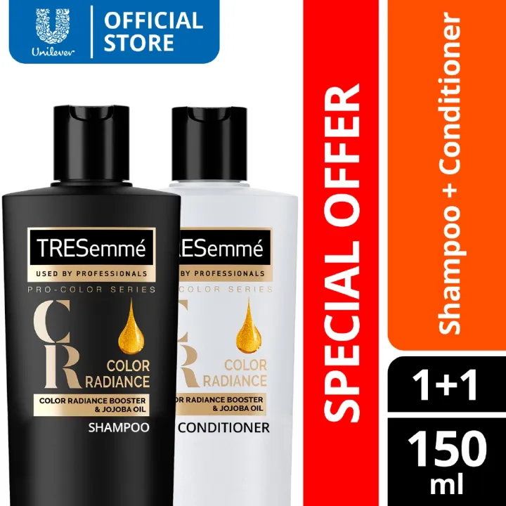 Tresemme Color Radiance Shampoo and Conditioner 150ml Set | Lazada PH