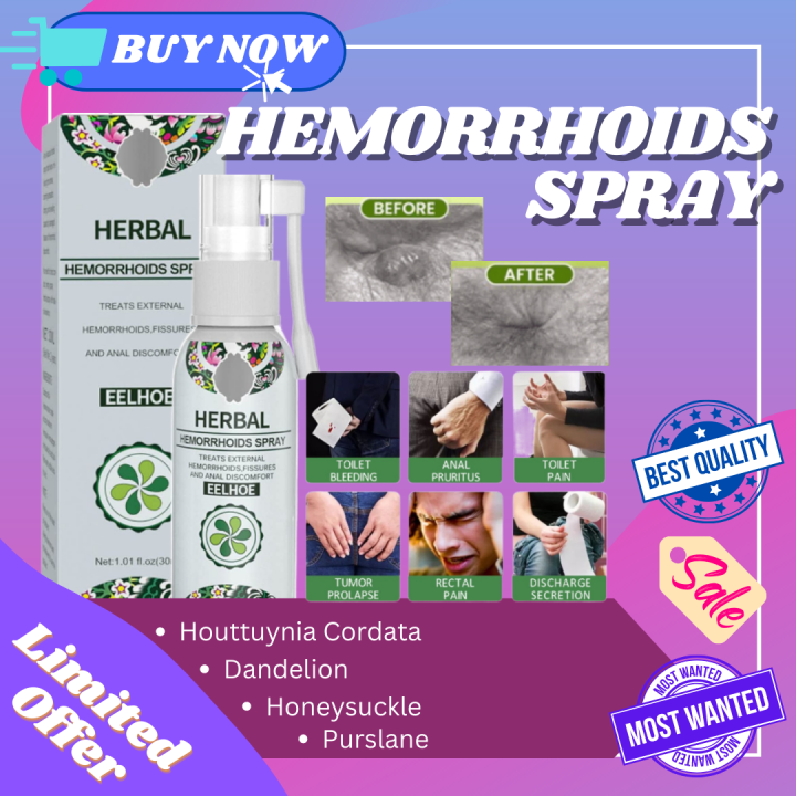 [COD] Hemorrhoids Spray original HERBAL Guaranteed Best Selling and ...