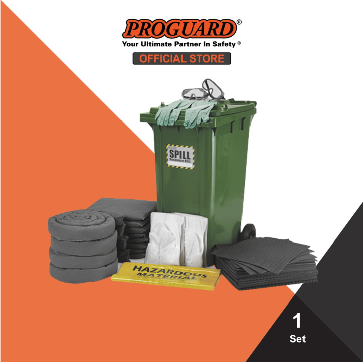 Proguard 240 Litre Dispenser Spill Kit Cart - Universal | Lazada