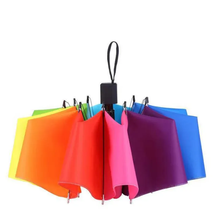Red stripe ordinary umbrella manual Hidili carton black plastic folding ... Red stripe ordinary umbrella manual Hidili carton black plastic folding ...