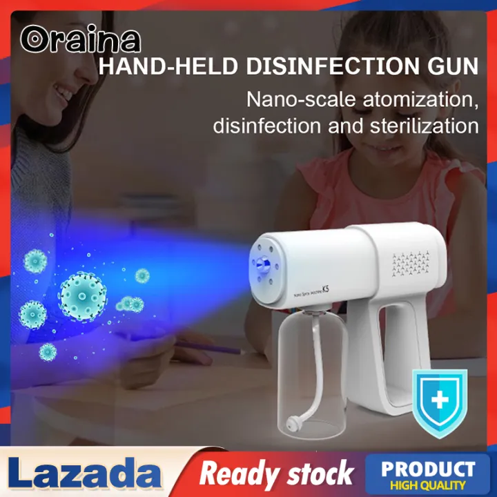 K5 Portable Handheld Blue Light Disinfectant Ato-mi-zer Sprayer ...
