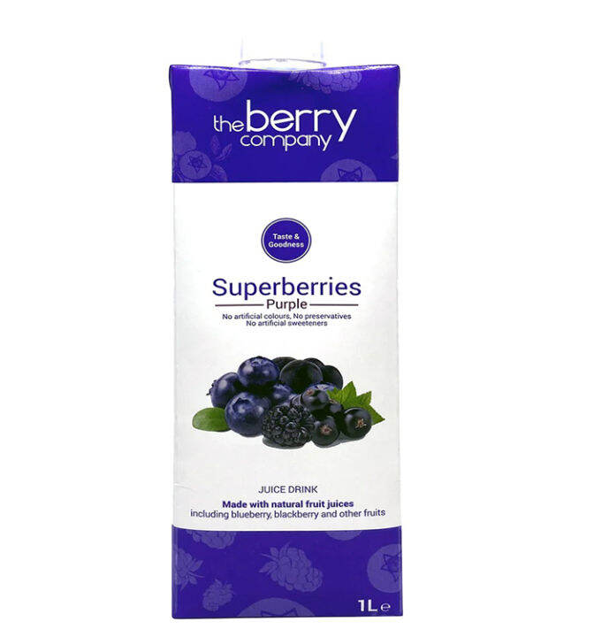 The Berry Company Superberries Purple Juice 1L | Lazada PH