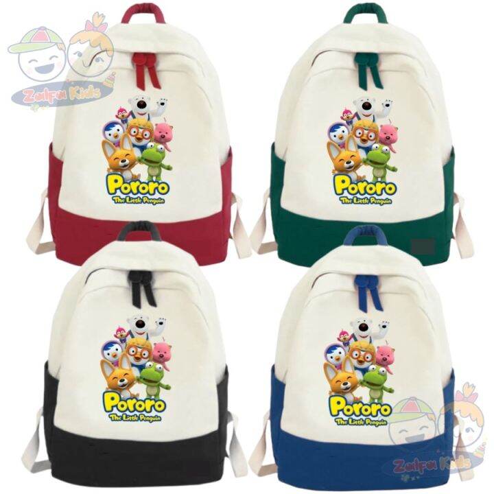 TAS RANSEL BACKPACK SEKOLAH ANAK PORORO & FRIENDS THE LITTLE PENGUIN ...