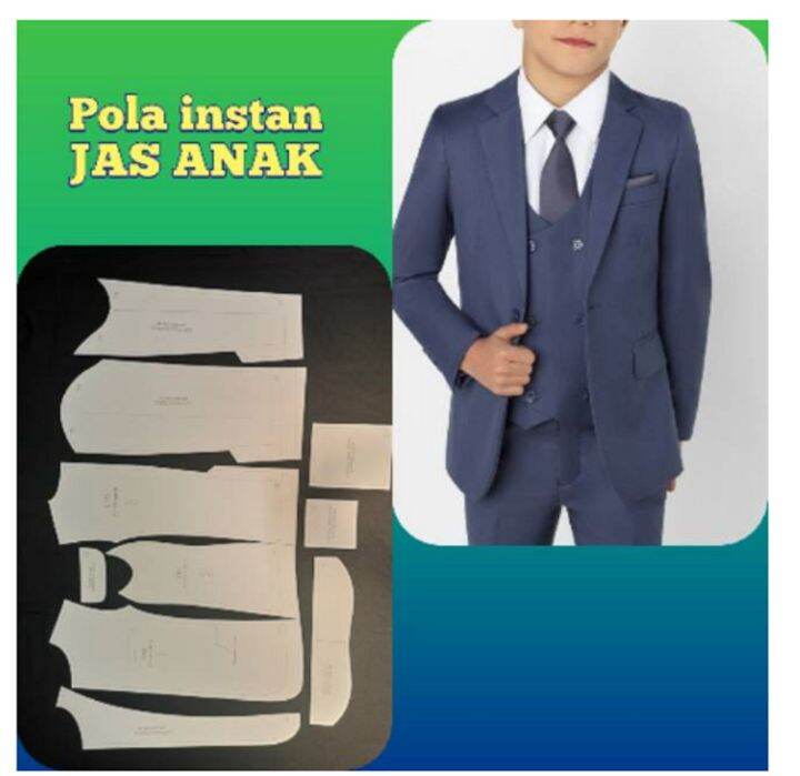 Pola Instan Pola Baju POLA JAS ANAK | Lazada Indonesia