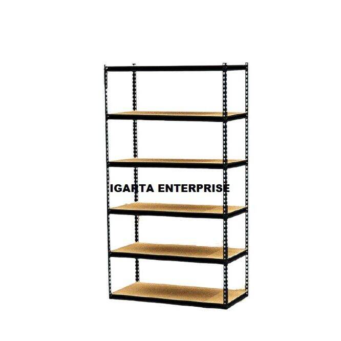/xpFujihama 5 /6 layer Boltless Metal Storage Rack 100kg per Shelves ...