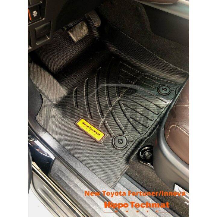 ☜TOYOTA FORTUNER TOYOTA INNOVA 2016-2023 Hippo Techmat Basic Deep Dish ...