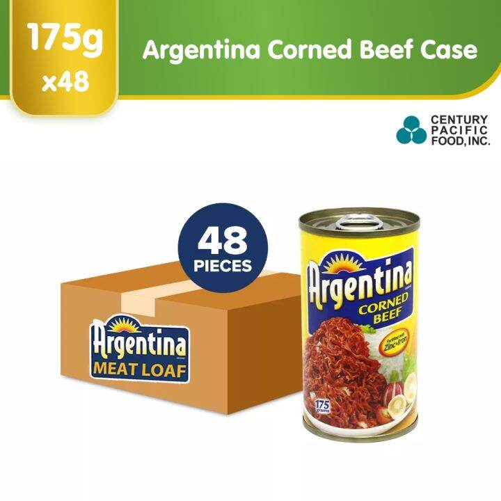 Argentina Corned Beef 175g (48pcs) - 1 Box | Lazada PH