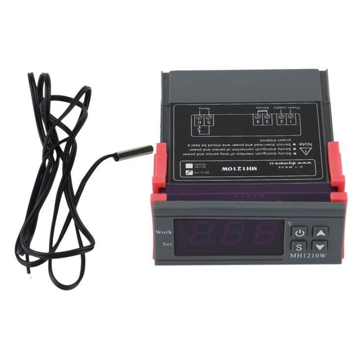 Mh1210w Digital Temperature Controller Thermostat Regulator Heat Cool Control 50 110 Celsius