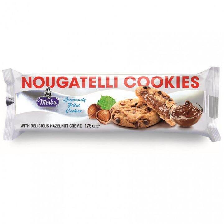 Merba Nougatelli Cookies 175g | Lazada PH