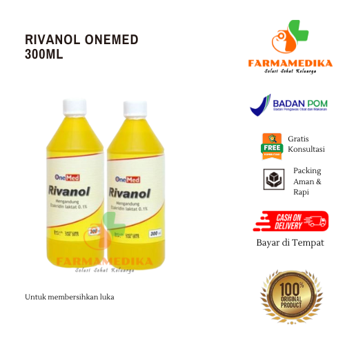 RIVANOL ONEMED 300ML | Lazada Indonesia