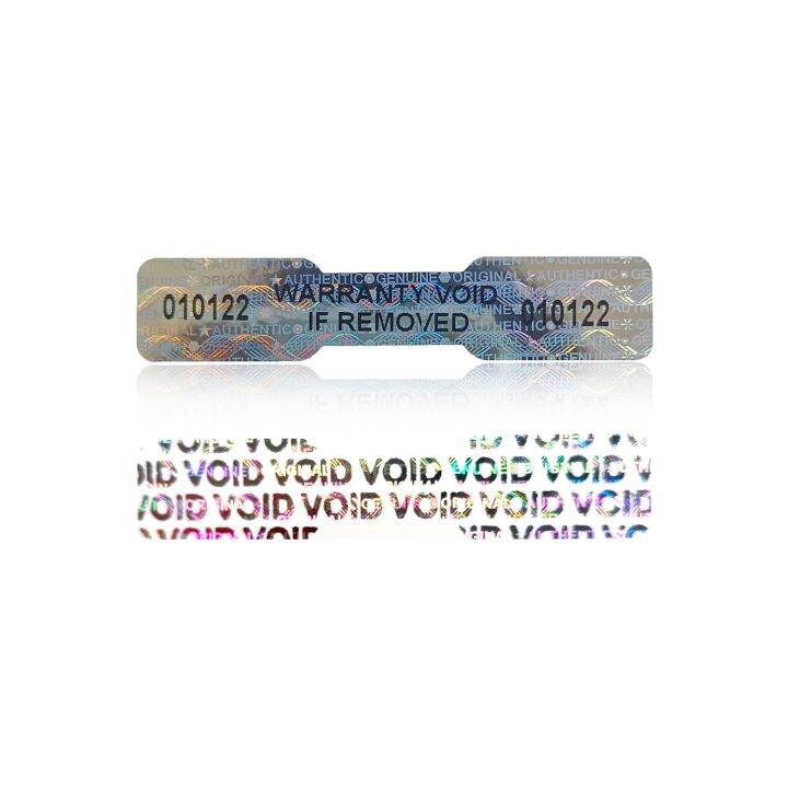 Holographic Serial Number Security Label High Security Void Seal ...
