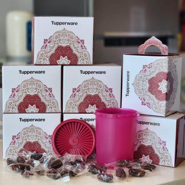 Tupperware kurma Gift Set/ Hari Raya/ Hadiah Raya/ Raya Gift/ Gift Box ...