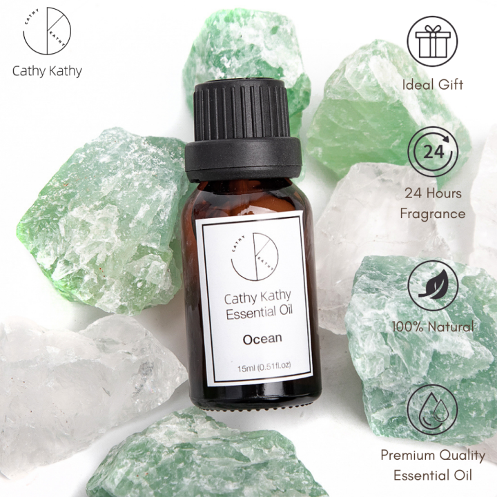 Cathy Kathy Home Aromatherapy Ocean Scent Essential Oils in 15 ml for ...