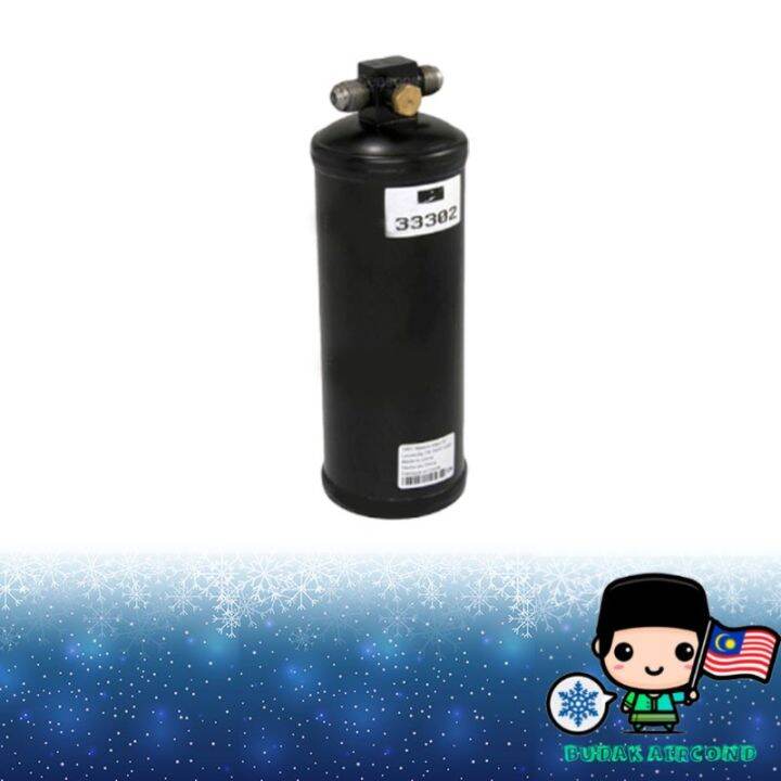 AIR COND RECEIVER LORRY VAN UNIVERSE DRIER 3/8 FLARE With Plug TABUNG ...