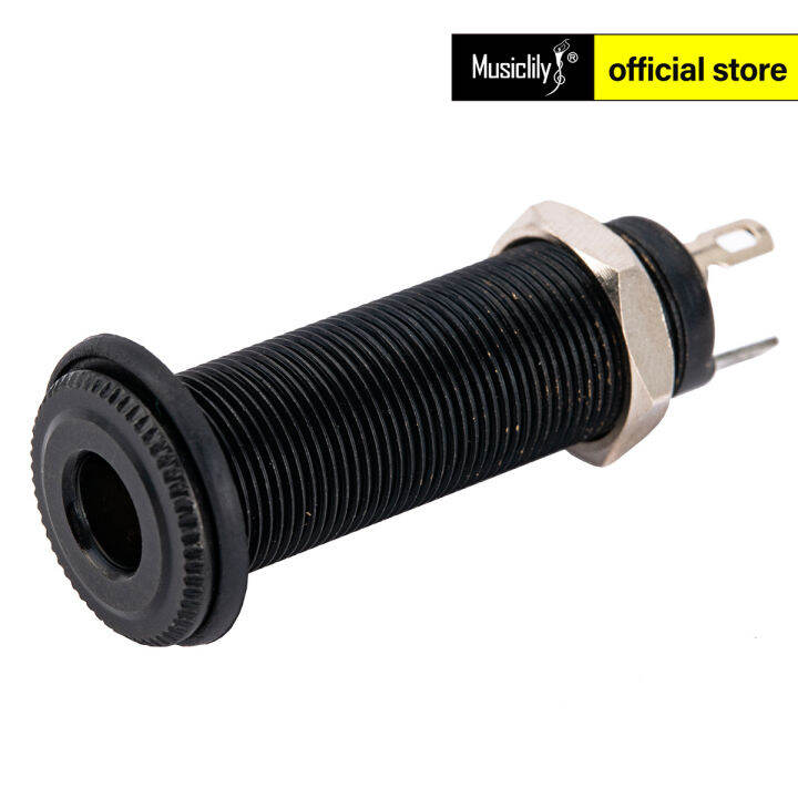Musiclily Pro 1/4 inch Copper Guitar Bass Mono Barrel Output Jacks ...