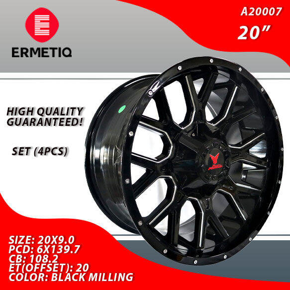 FAST AND FURIOUS MAGS / WHEELS / RIM 20" A20007 SIZE: 20X9.0 PCD: 6X139 ...