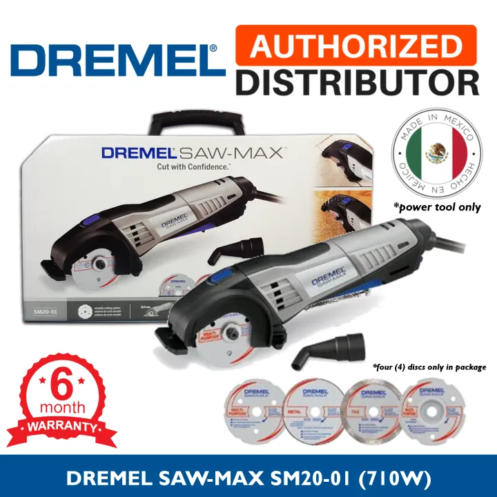 DREMEL SawMax SM20-01 Unit and Accessories Set Corded Cutter Set with 4 ...