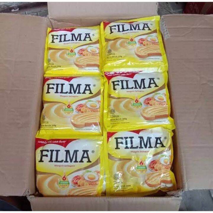 [BISA COD] DS Filma Margarine Mentega Sachet 200gr 1 dus isi 60 ...