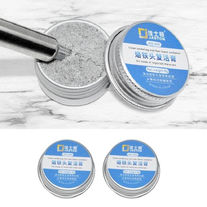 Refresher Electrical Solder Iron Tip Clean Cream Oxidative Lead Free ...